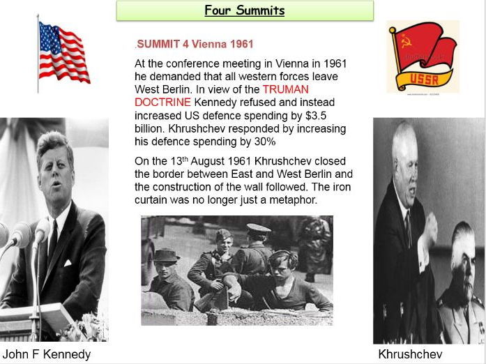 Berlin Wall and Crisis (Inc U2 Incident) | Teaching Resources