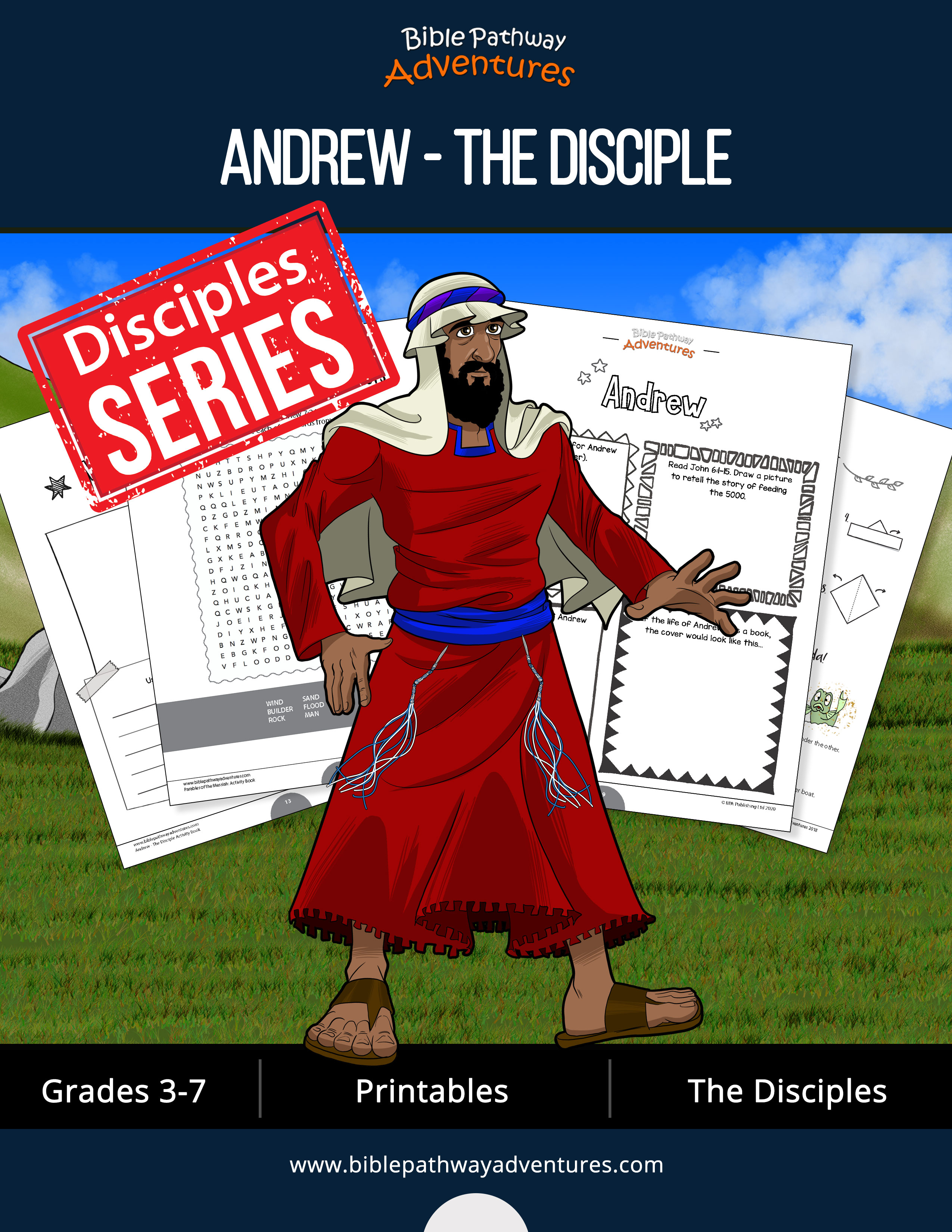 Andrew: The Disciple Activity Book | Teaching Resources