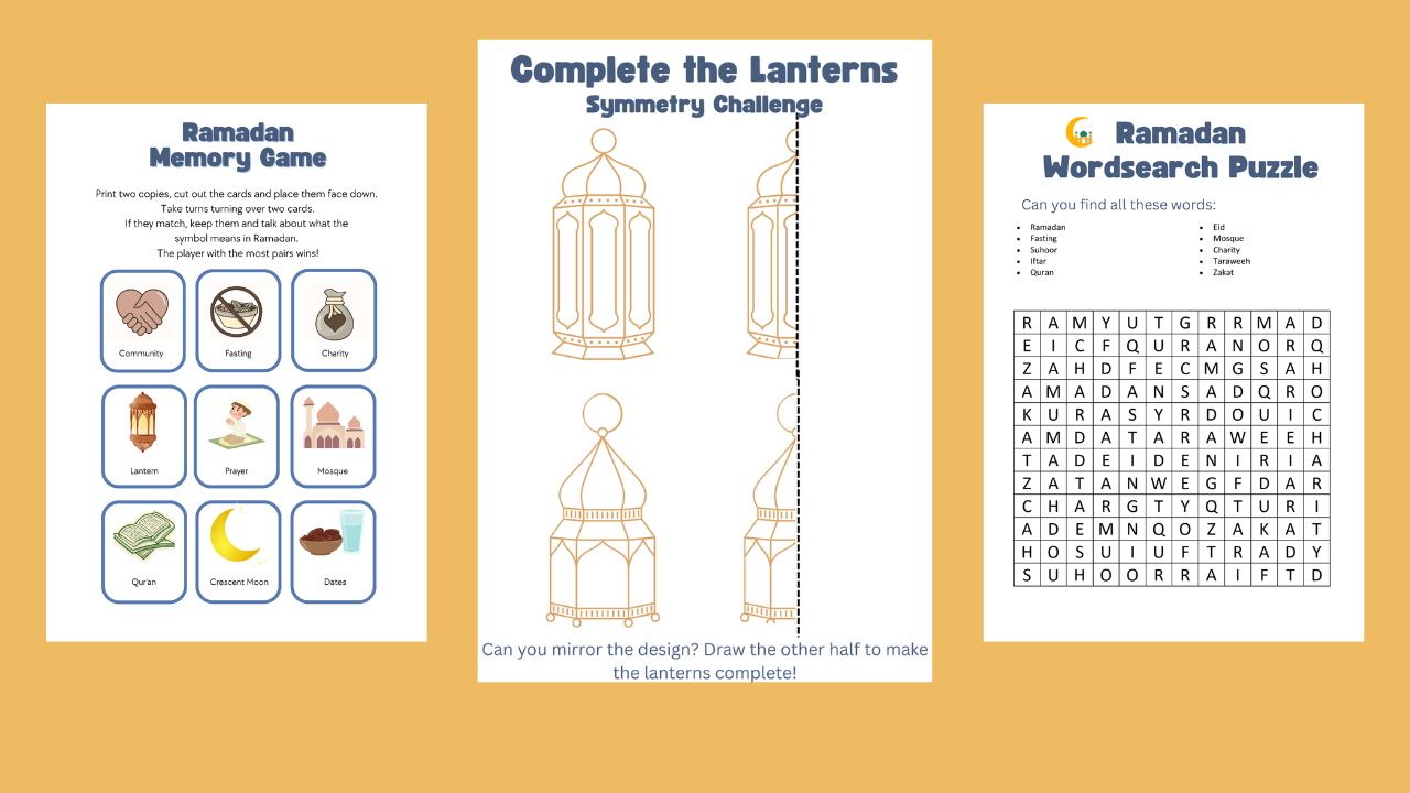 Eid & Ramadan Activities Pack (KS1) | Printable Puzzles, Games ...