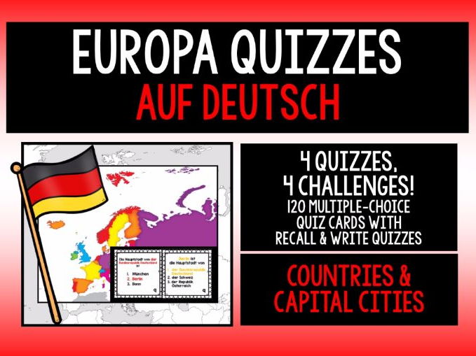Secondary German resources: countries and nationalities
