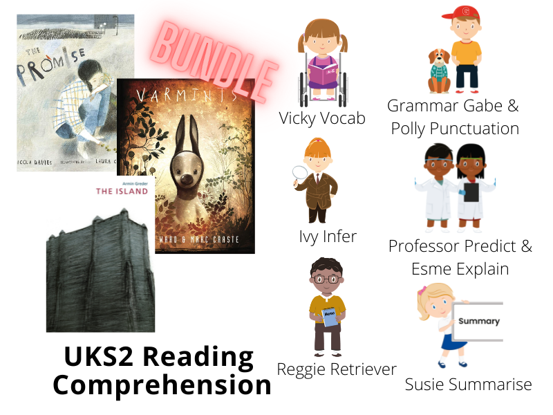 UKS2 Picture Book Pack: Varmints, The Promise and The Island - Reading ...