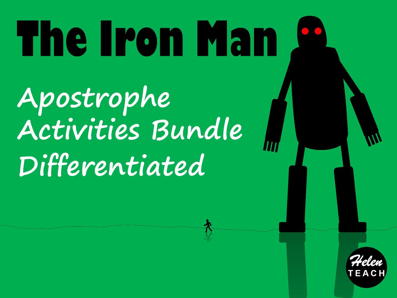 Iron Man Apostrophe Activities Differentiated BUNDLE | Teaching Resources