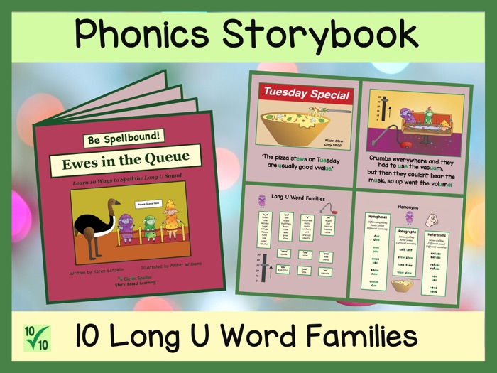 Phonics eBook Stories for Long and Short Vowel Sounds with Play Based ...