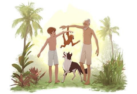 KENSUKE'S KINGDOM Unit 8 - Character Description - Michael & Kensuke ...