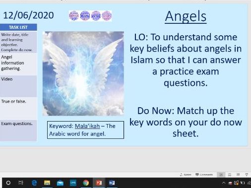 Angels - Islam | Teaching Resources