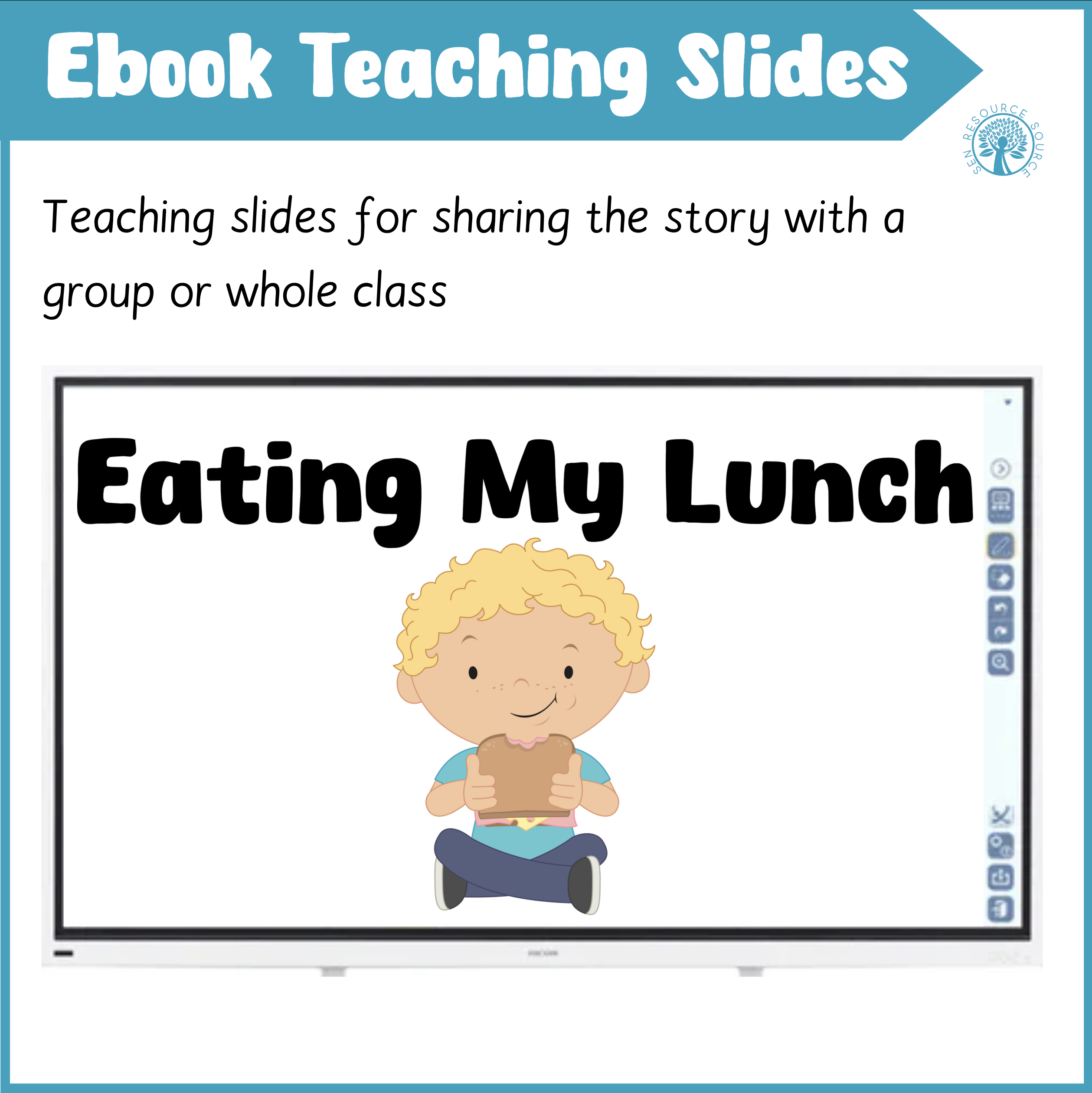 Eating my Lunch Social Story | Teaching Resources