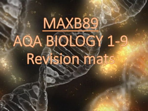 GCSE 9-1 Revision Biology AQA Required Practical Activities Revision ...