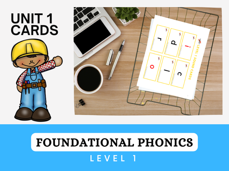 Free Phonics Flash Cards 1 | Alphabet & Words | Teaching Resources