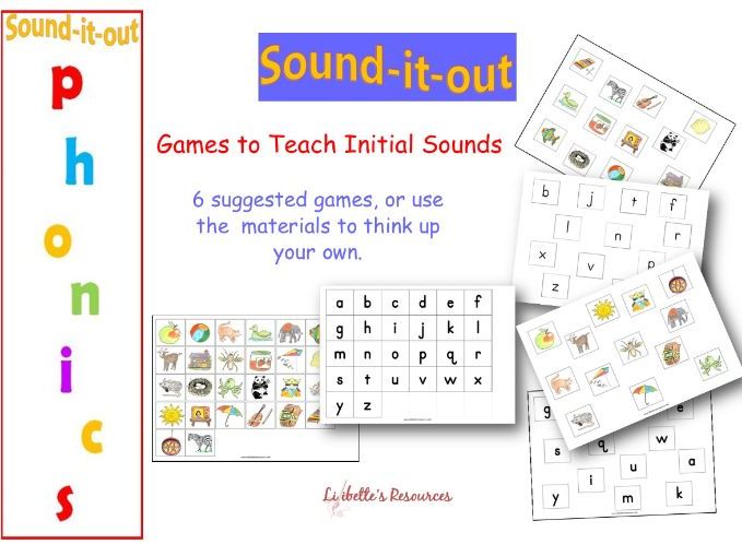 Games To Teach Initial Sounds Teaching Resources