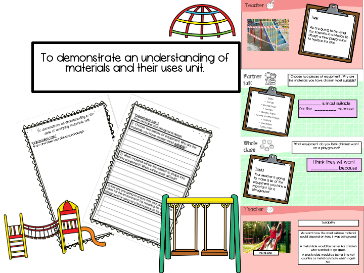 Year 2 Uses of everyday materials complete unit - STEM design a ...