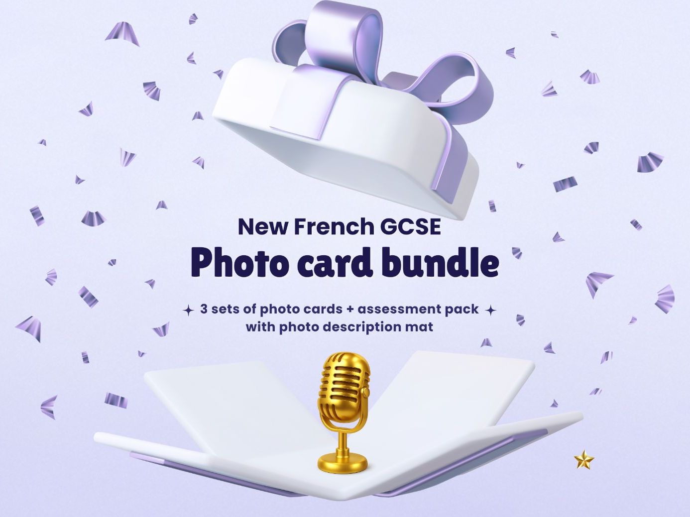 Photo Cards Bundle – GCSE French Speaking (AQA) | Teaching Resources