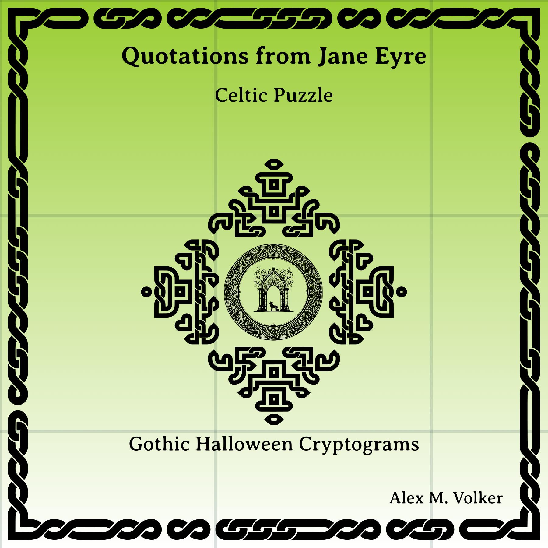 Jane Eyre Quotes: A Classic Literature Halloween and Gothic Cryptogram ...