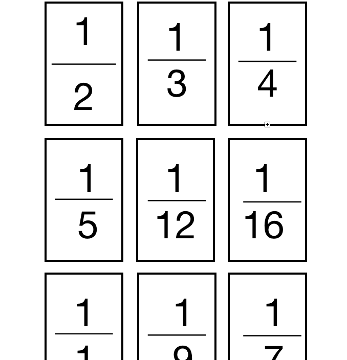 Fractions Cards Unit And Non Unit Fractions Teaching Resources Fractions Cards Unit And Non Unit Fractions Teaching Resources