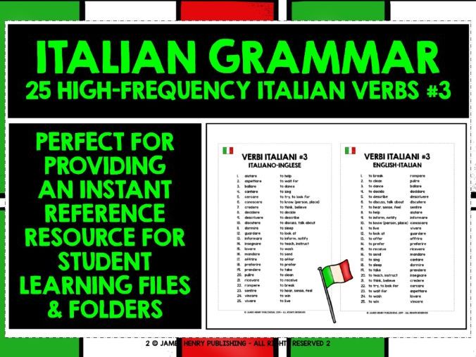 Italian Verbs