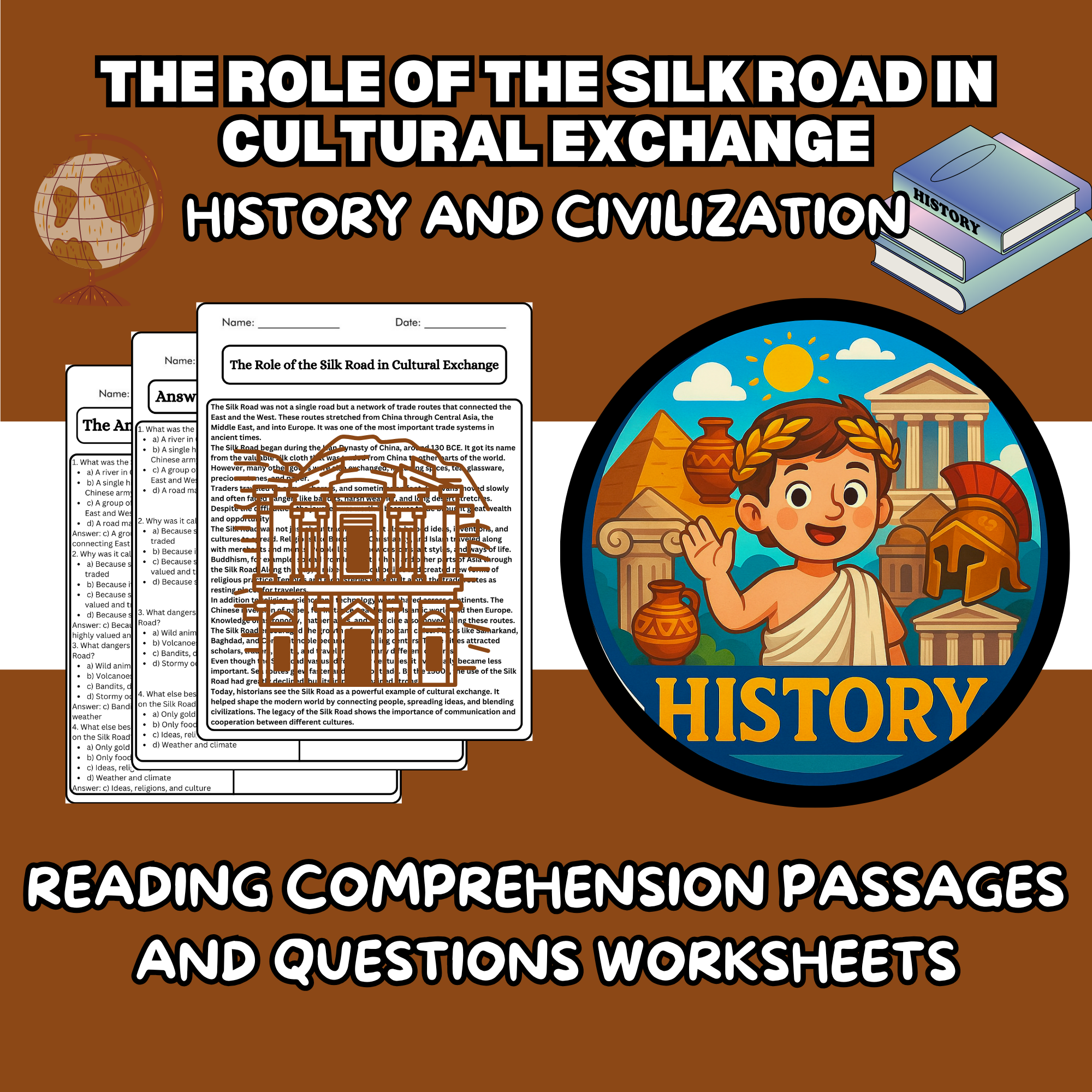 The Role of the Silk Road in Cultural Exchange Reading Comprehension ...
