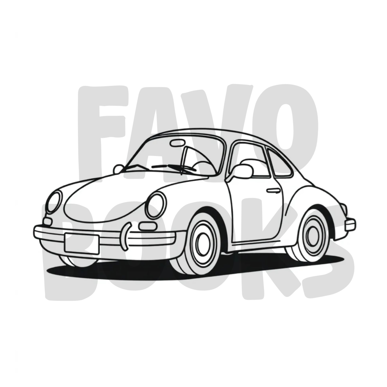 10 Fun Car Coloring Pages for Kids Ages 3+ | Teaching Resources
