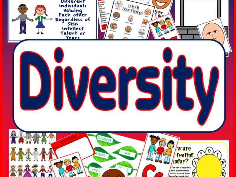 DIVERSITY AND MULTICULTURAL TEACHING RESOURCES, DISPLAY, EYFS, KS 1-2 ...