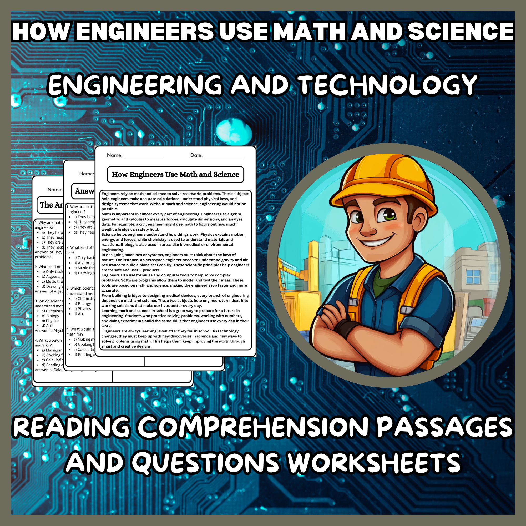 How Engineers Use Math and Science Reading Comprehension Passages ...