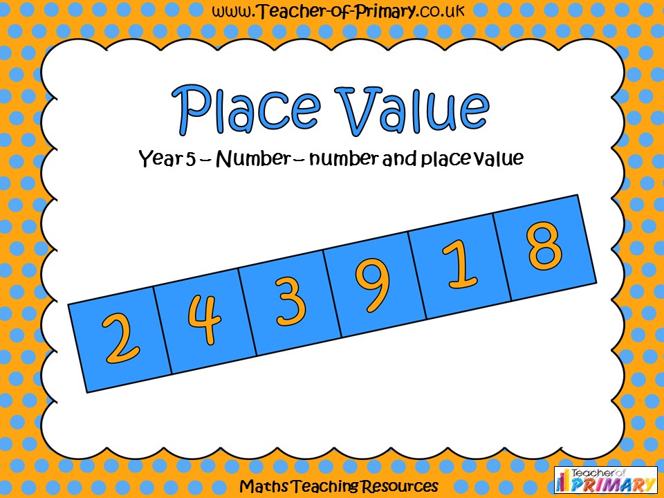 Place Value Year 5 Teaching Resources