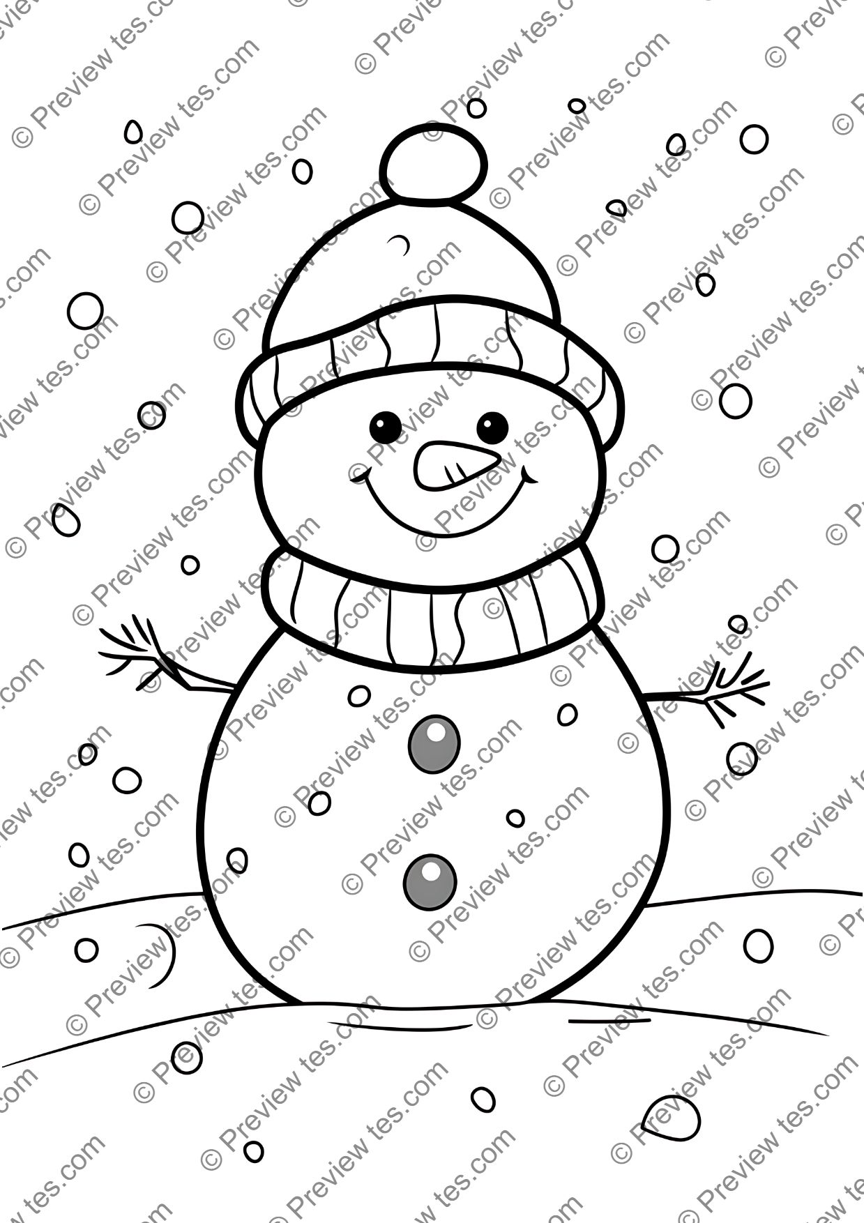 Winter Colouring Pages | Fun and Creative Winter-Themed Activity Sheets ...