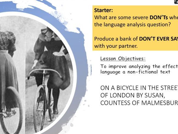 AQA English Language Q2 Paper 2 | Teaching Resources