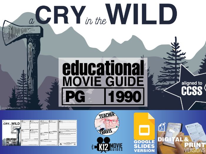 A Cry in the Wild Movie Guide | Questions | Worksheet (PG - 1990 ...