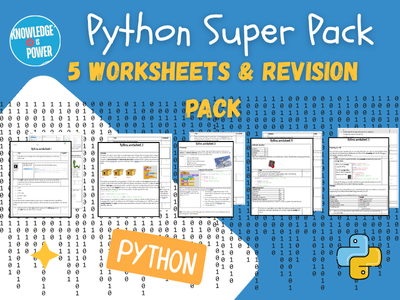 Python Programming Super Pack: KS3–KS4 | Teaching Resources