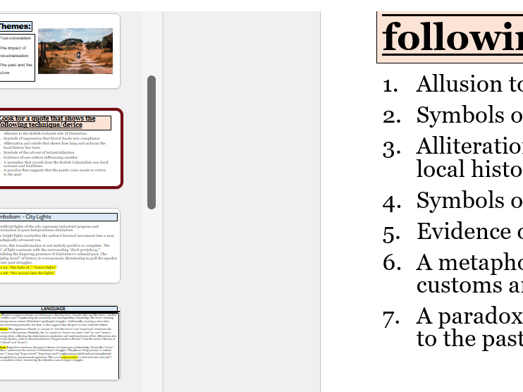 A Long Journey Musaemura Zimunya Full Lesson PowerPoint | Teaching ...