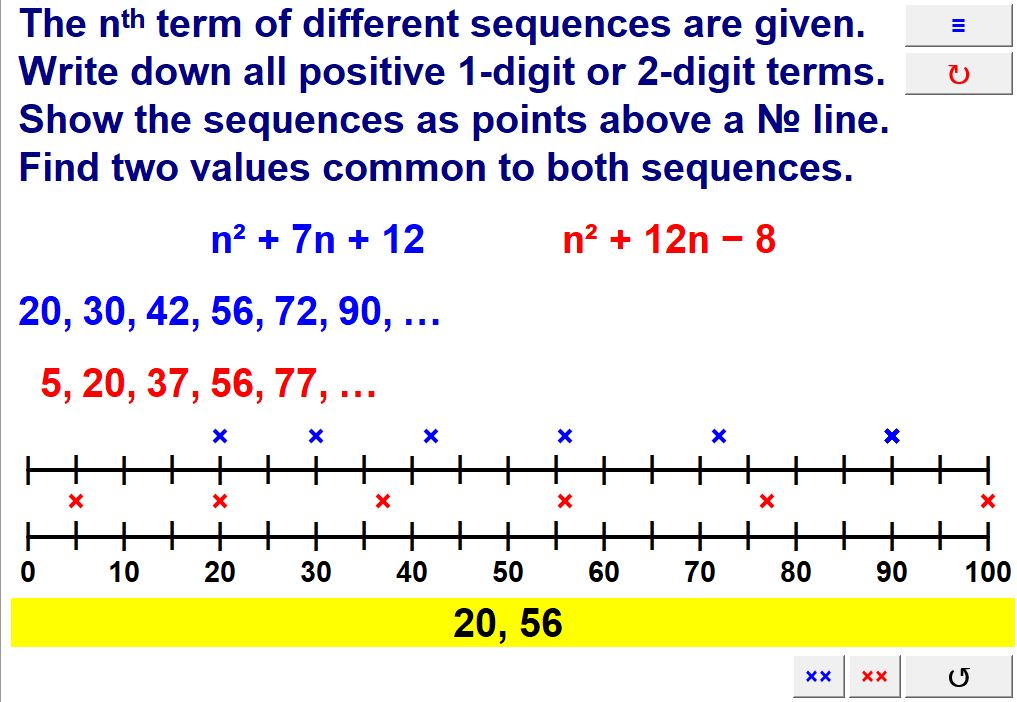 Solve Problems Using Sequences Teaching Resources