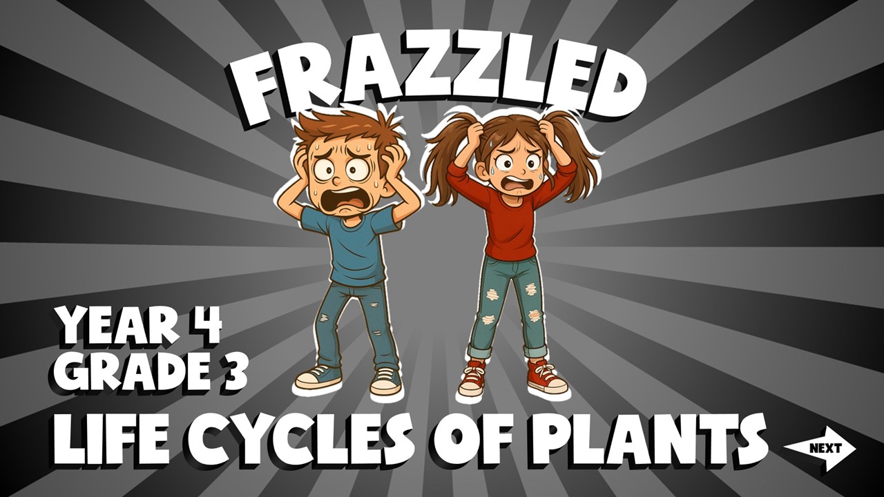Life Cycles of Plants FRAZZLED Science Game | No-Prep Year 4 Review ...