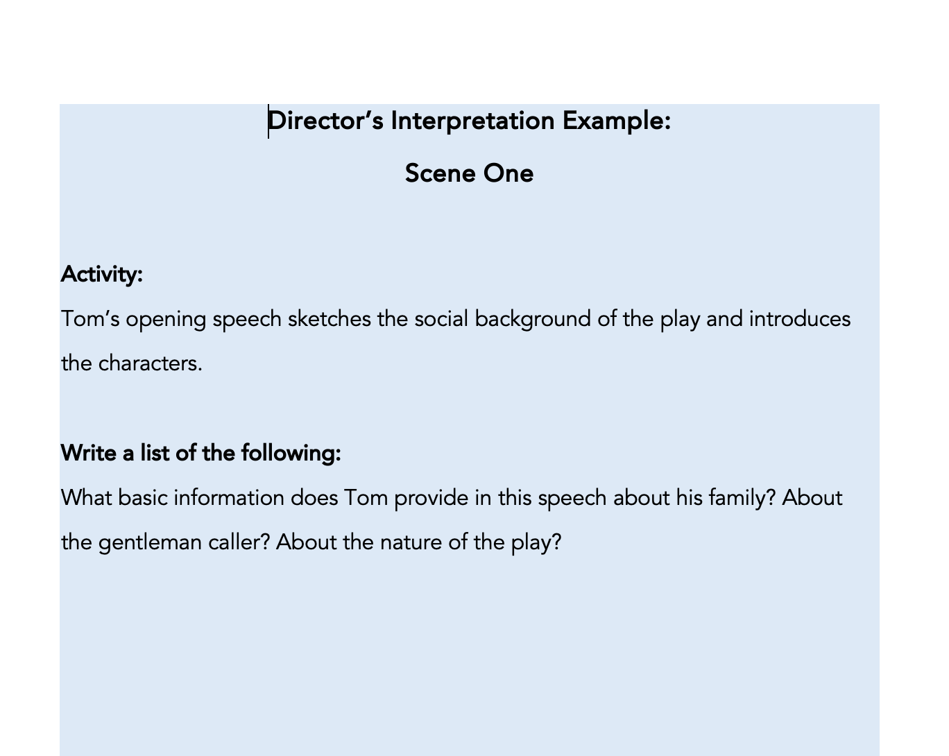 A Level Drama The Glass Menagerie Revision Worksheet | Teaching Resources