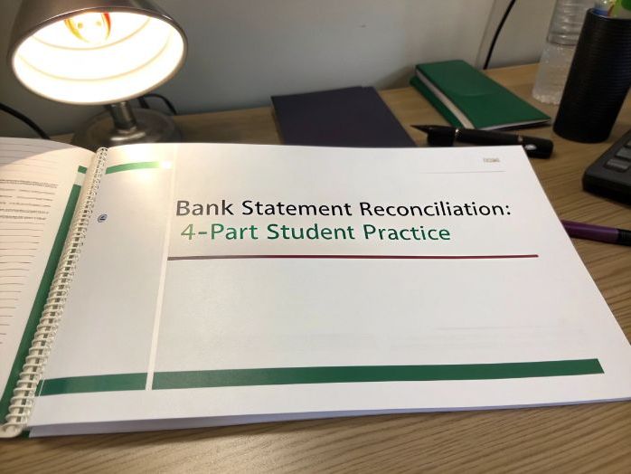Interactive Bank Reconciliation Exercises – 4 Sections | Teaching Resources