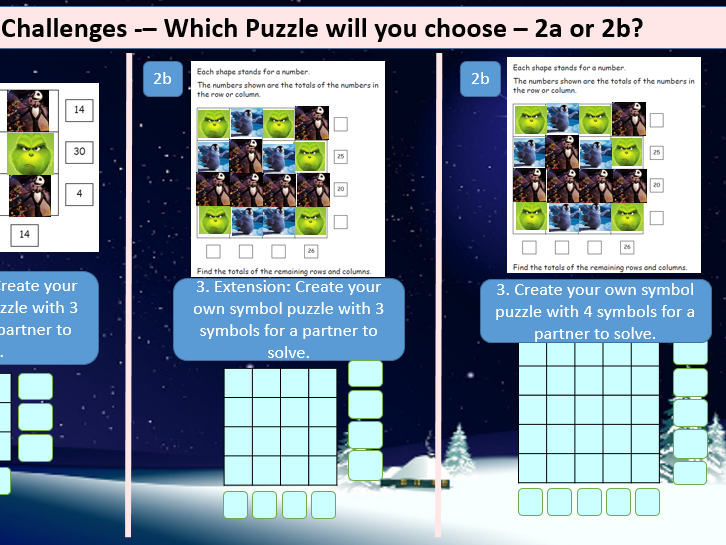 Year 4 Or 5 Christmas Maths Problem Solving Teaching Resources