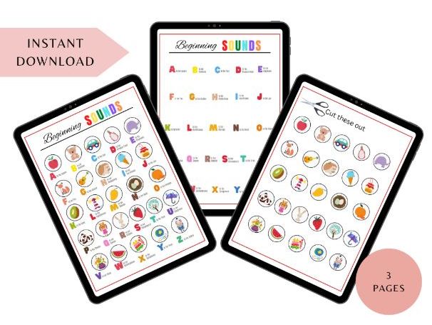 Color the Beginning Sound A–Z Pack | Teaching Resources