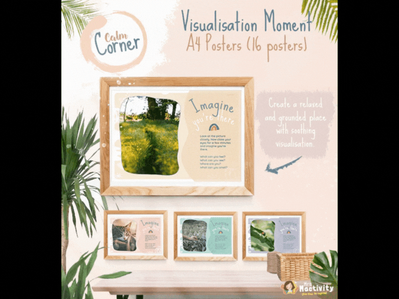 Calm Corner Visualisation Posters | Teaching Resources
