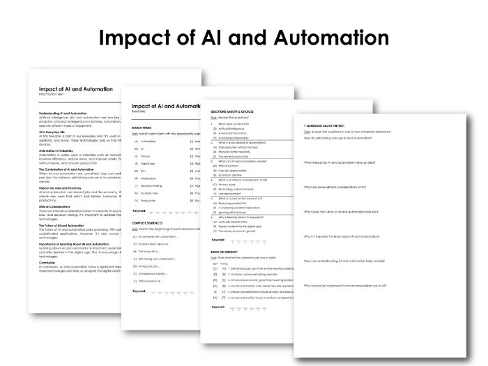 Impact of AI and Automation | Teaching Resources