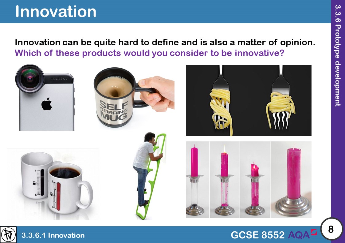 AQA GCSE Design and Technology 3.3: Designing and making principles ...