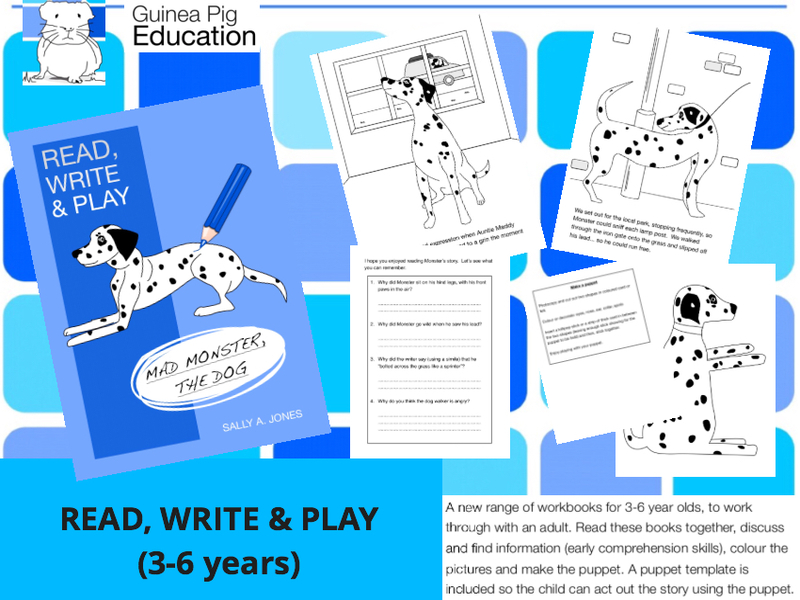 'Monster The Dog' (Read, Write And Play) 3-7 years | Teaching Resources