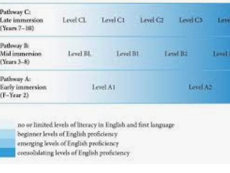 Mid Immersion English Level Checklist | Teaching Resources