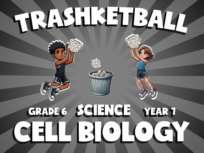 Cell Biology TRASHKETBALL Science Game | No-Prep Year 7 Review Activity ...