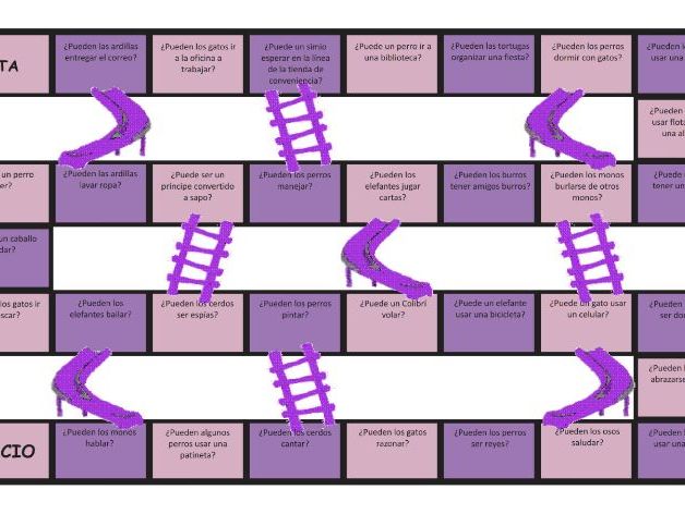 Ability Modals Spanish Chutes and Ladders Board Game | Teaching Resources