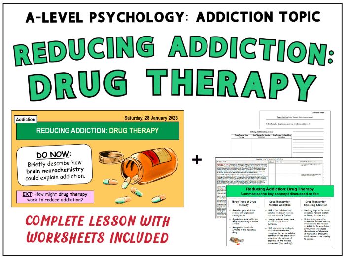 A-LEVEL PSYCHOLOGY - ADDICTION (COMPLETE TOPIC) | Teaching Resources