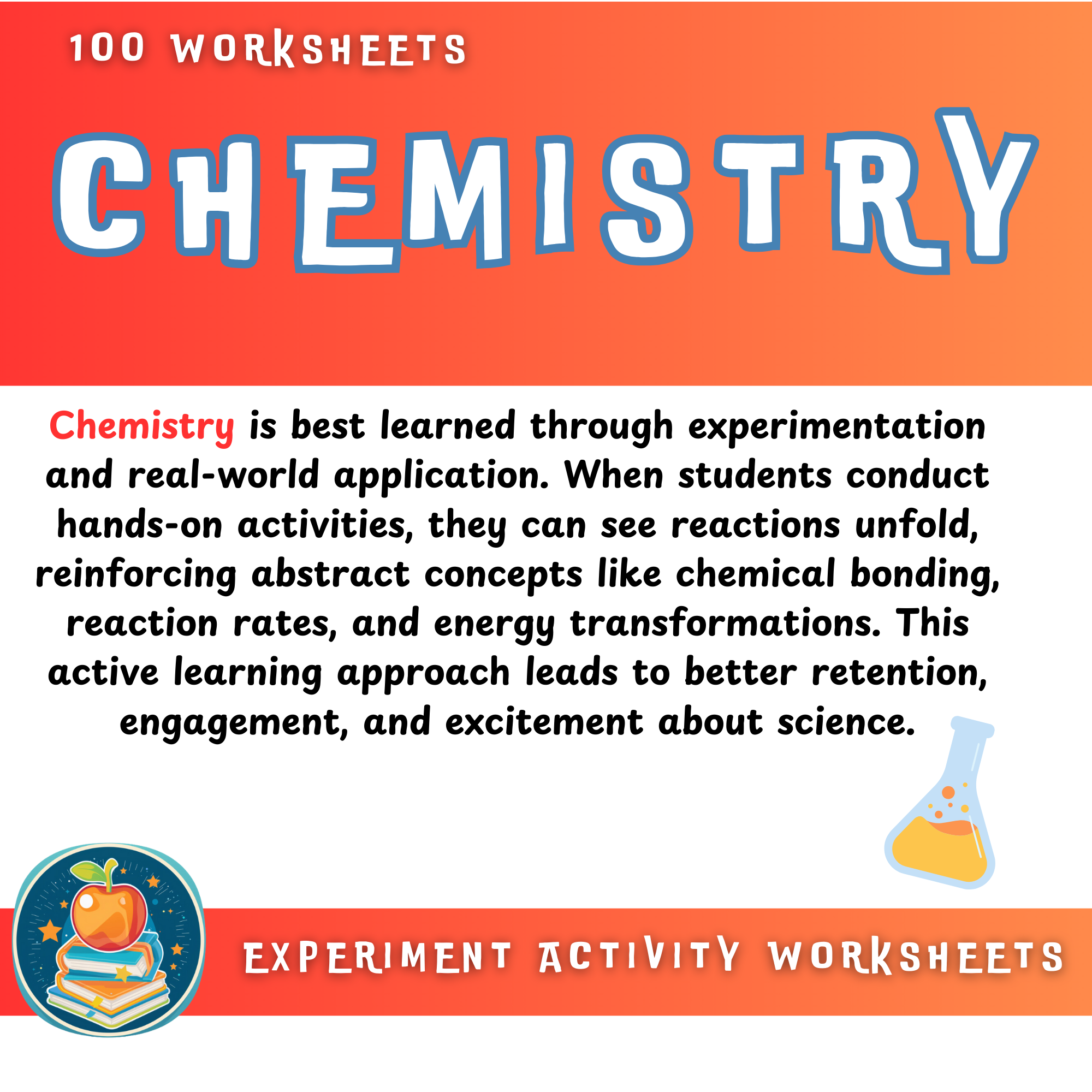 Chemistry Experiments Activities Worksheets (Printable) | Teaching ...