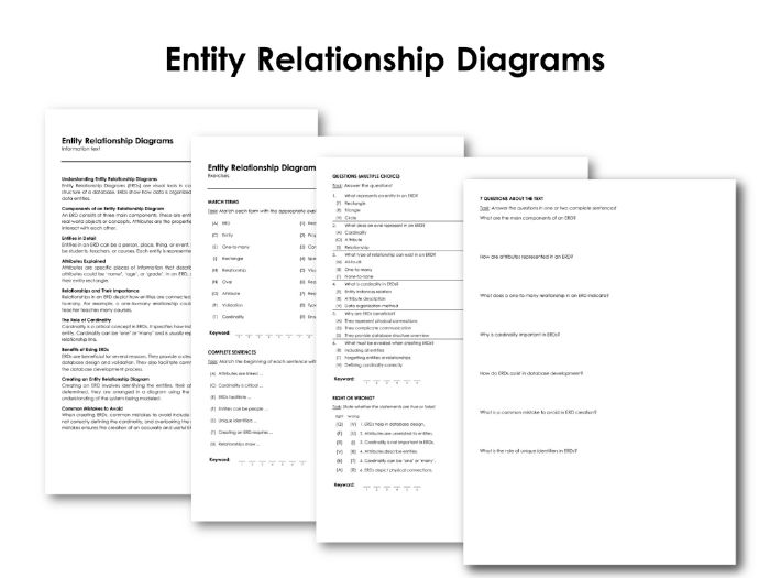 Entity Relationship Diagrams | Teaching Resources Entity Relationship Diagrams | Teaching Resources