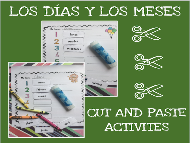 Spanish months and days bundle - Los días y los meses | Teaching Resources