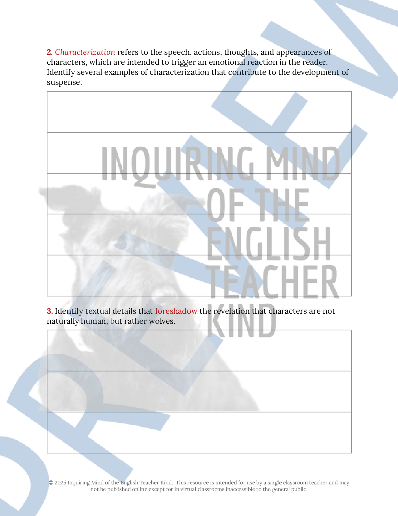 "The Wife's Story" by Ursula K. Le Guin Literary Craft Analysis ...