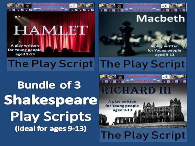 Shakespeare Play Scripts by Irvine109 - Teaching Resources - Tes