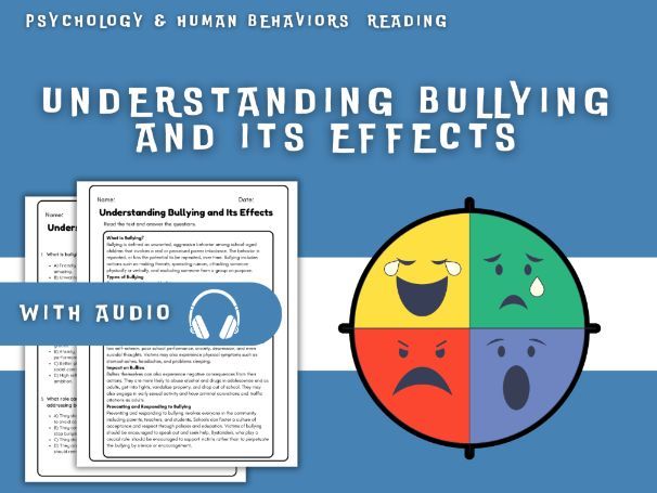 Understanding Bullying and Its Effects -Psychology and Human Behavior ...