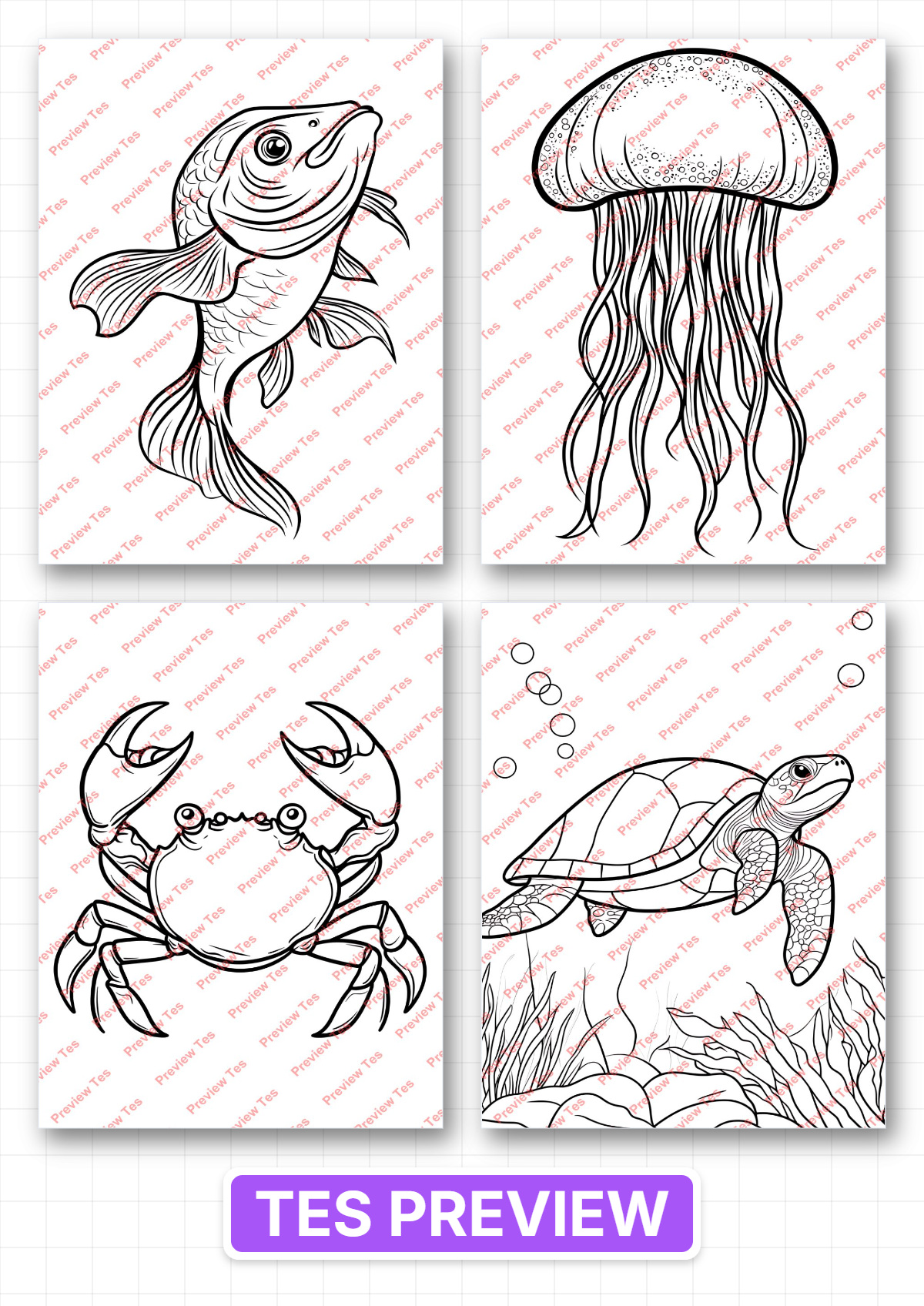 Ocean Animals Printable Coloring Pages Ocean Coloring Pages To