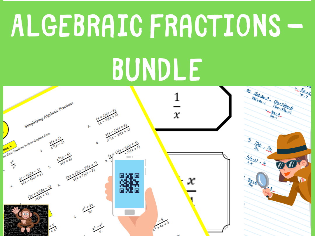 Algebraic Fractions Bundle Teaching Resources